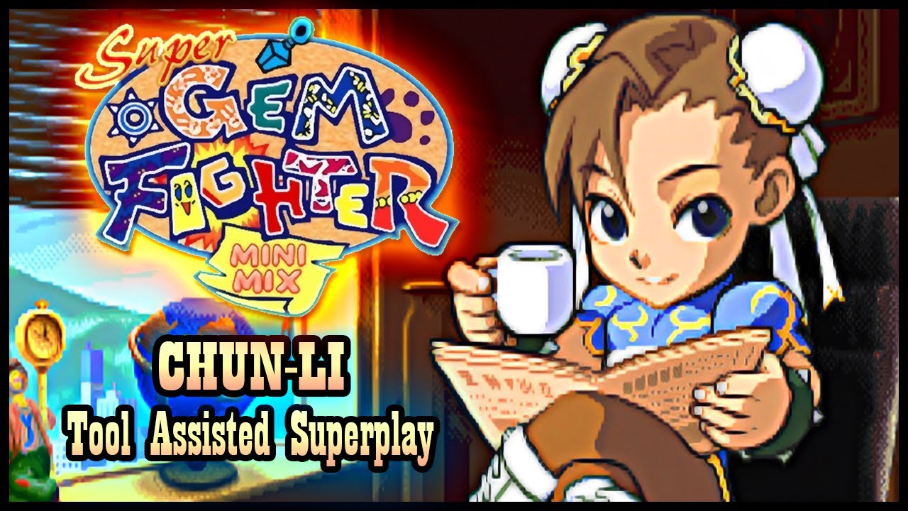 【TAS】POCKET FIGHTER \ SUPER GEM FIGHTER - CHUN-LI - YouTube