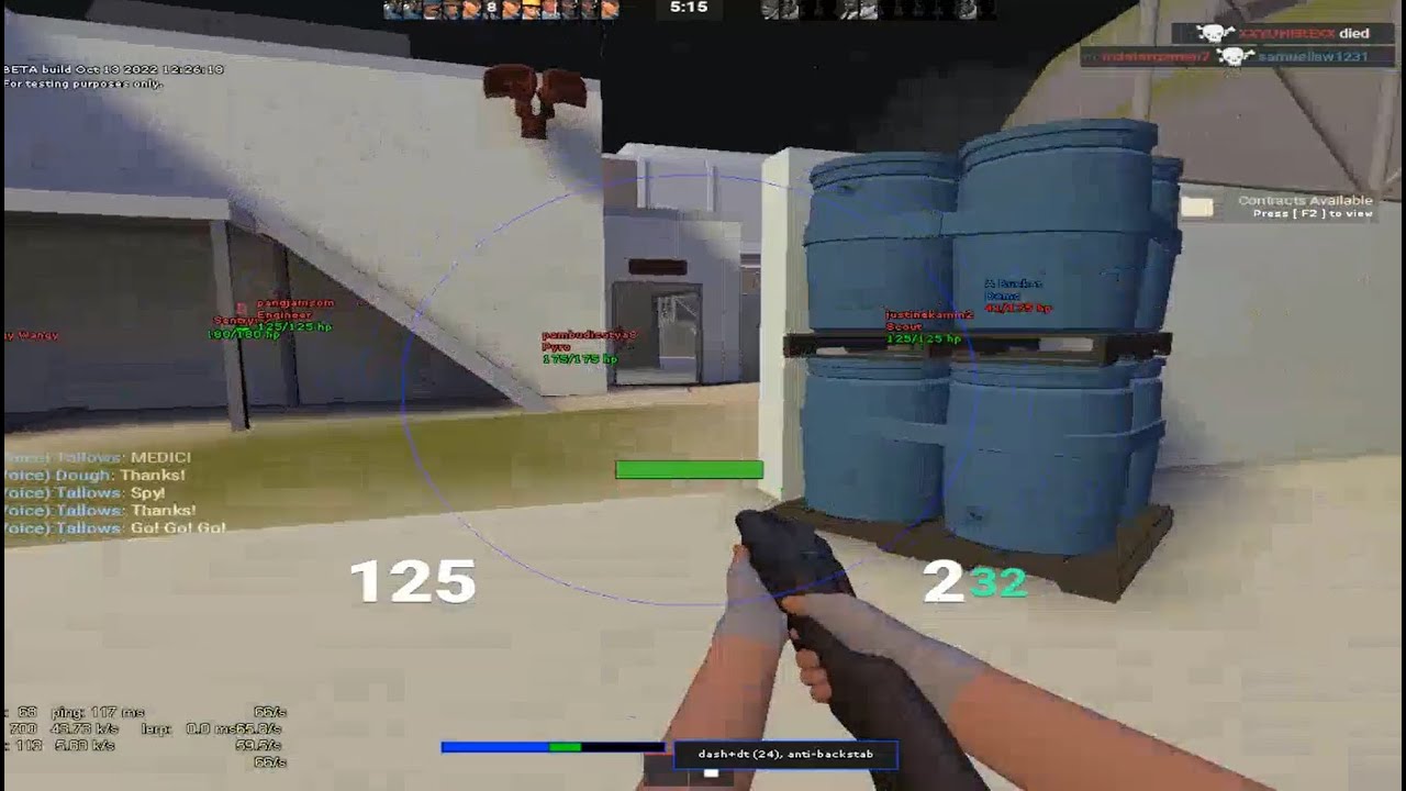 [tf2] lmaobox p dt (100ms ping) - YouTube