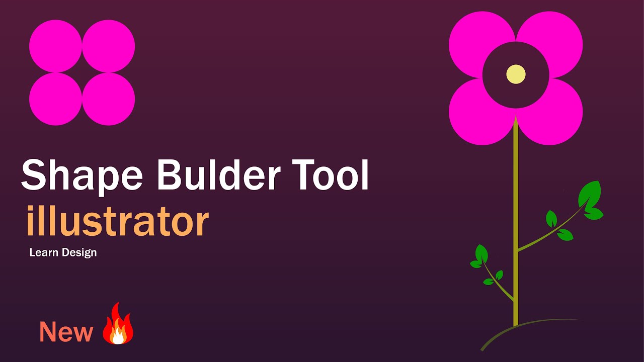 How To Use The Shape Builder Tool In Adobe Illustrator Graphic Design How To Use The Shape Builder Tool In Adobe Illustrator Graphic Design