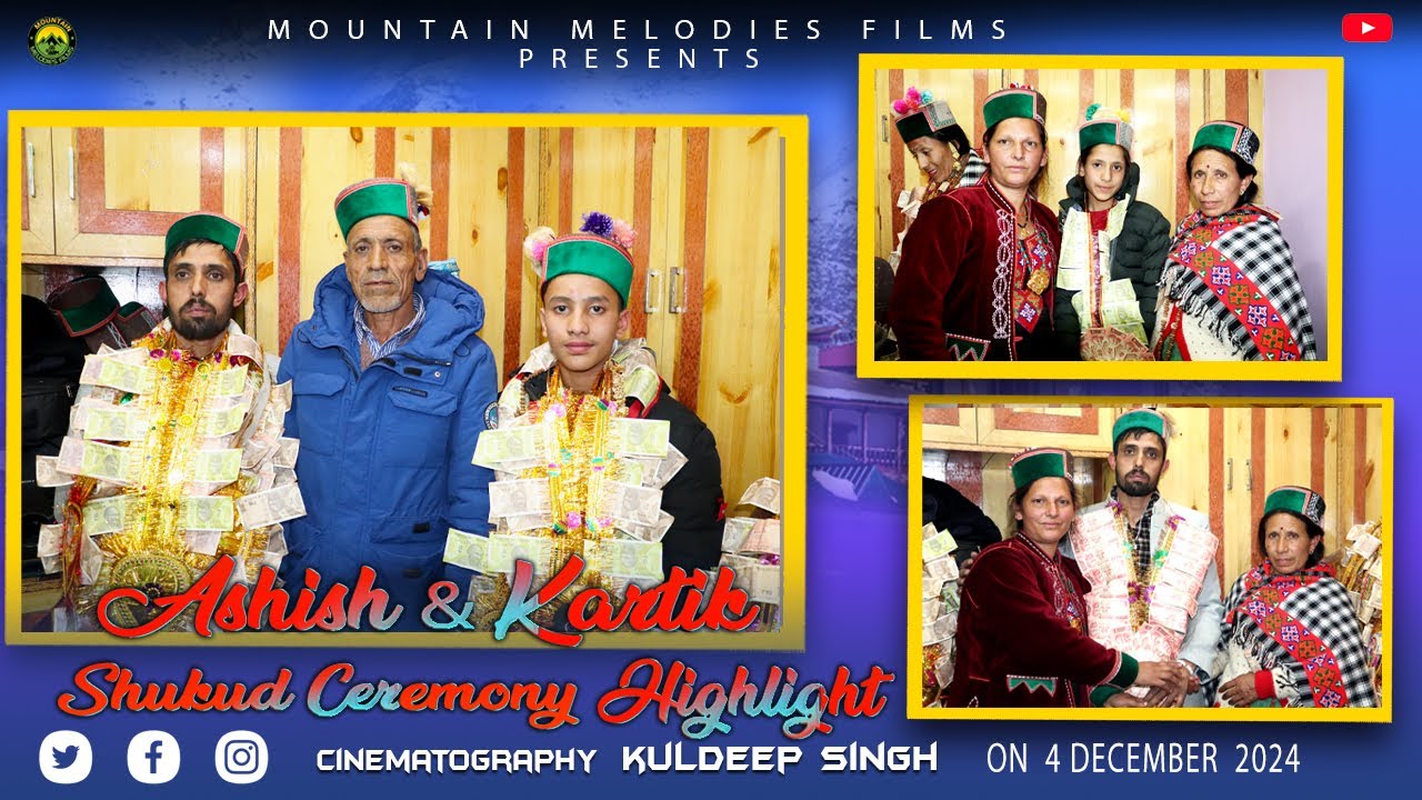 ASHISH & KARTIK NEGI || SHUKUD CEREMONY HIGHLIGHT PART 1 || 4 DECEMBER ...