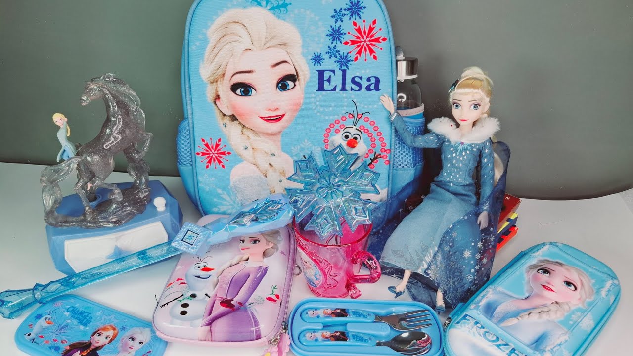 My Elsa frozen DISNEY Collection | ASMR | UNBOXING - YouTube