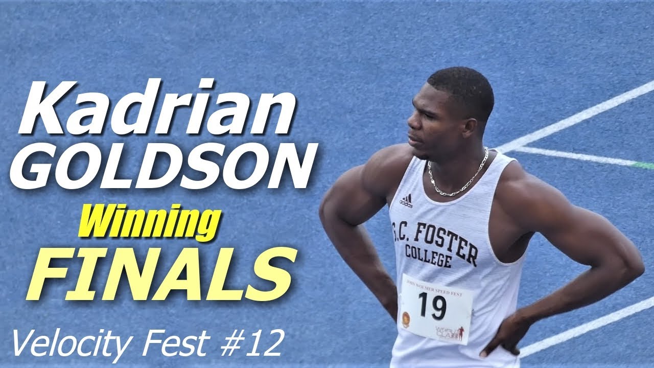 InterCOLLEGIATE Champion Kadrian GOLDSON Stamps His CLASS | MEN 100m ...