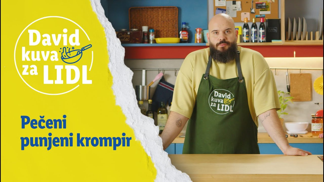 Pečeni punjeni krompir│David kuva za Lidl│Lidl Srbija - YouTube