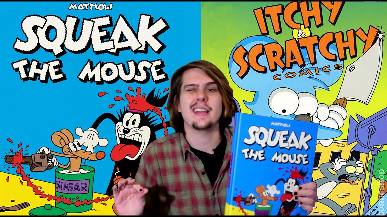Squeak the Mouse by Mattioli. Deranged Tom and Jerry meets 80's slasher ...
