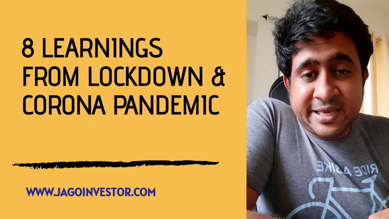 8 lessons I learned from Coronavirus pandemic & Lockdown - YouTube