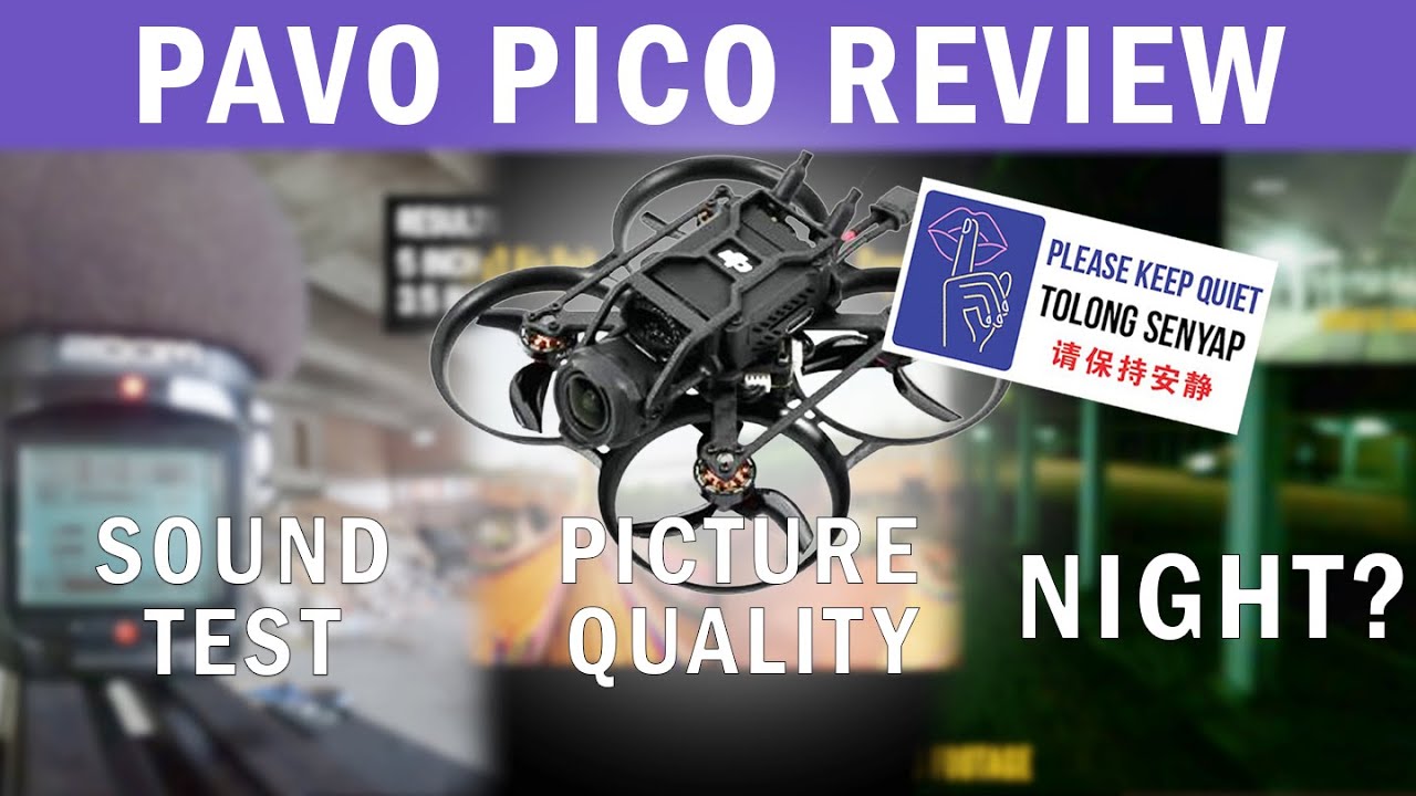 BetaFPV Pavo Pico Review & Tests - YouTube