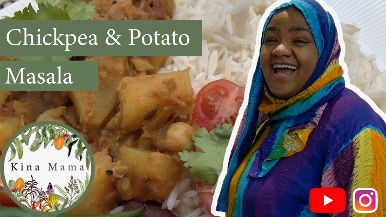 Kina Mama Chickpea Masala Recipe - YouTube