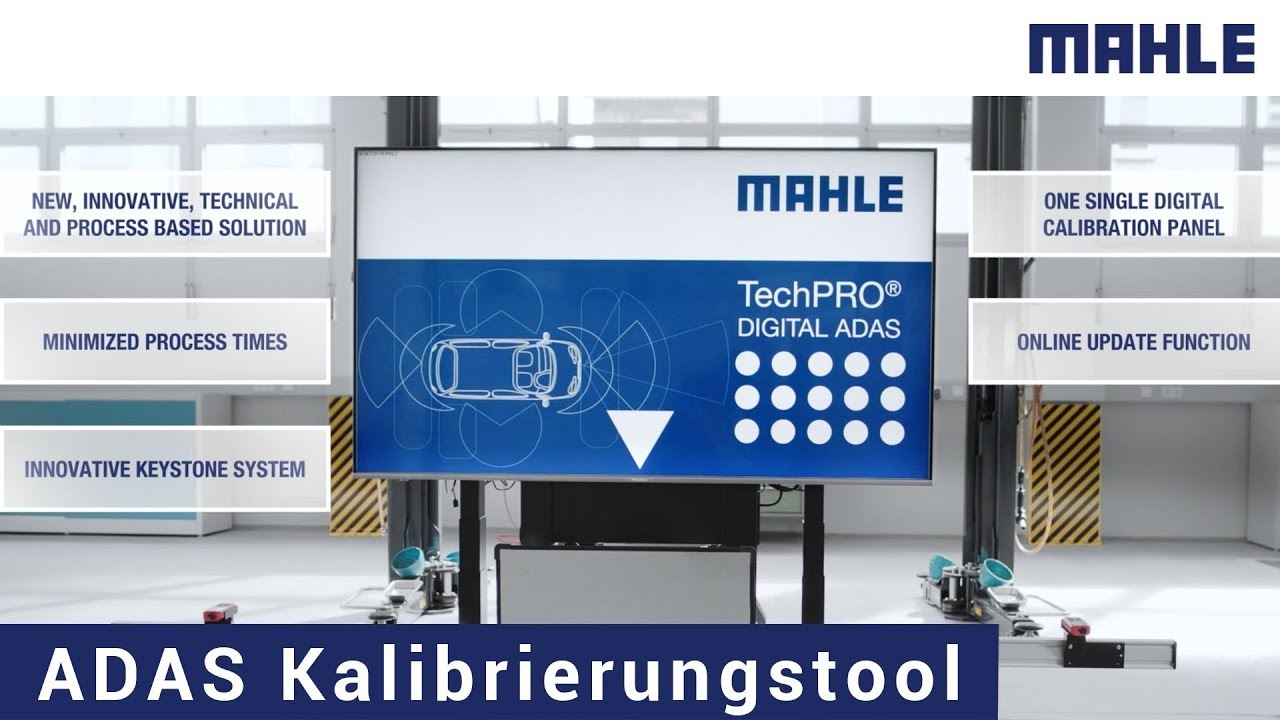 MAHLE TechPRO® Digital ADAS Kalibrierungstool - YouTube