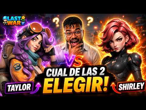🔴 SHIRLEY VS TAYLOR 🟣 | WHICH IS BETTER in LAST WAR? ⚔️ F2P, LOW SPENDER or WHALE