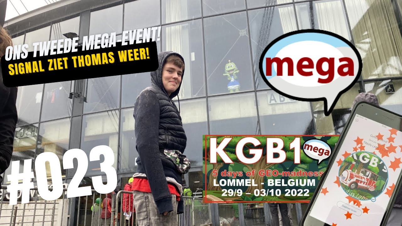 KGB1 MEGA-EVENT! HEBBES #023 (Geocaching) - YouTube