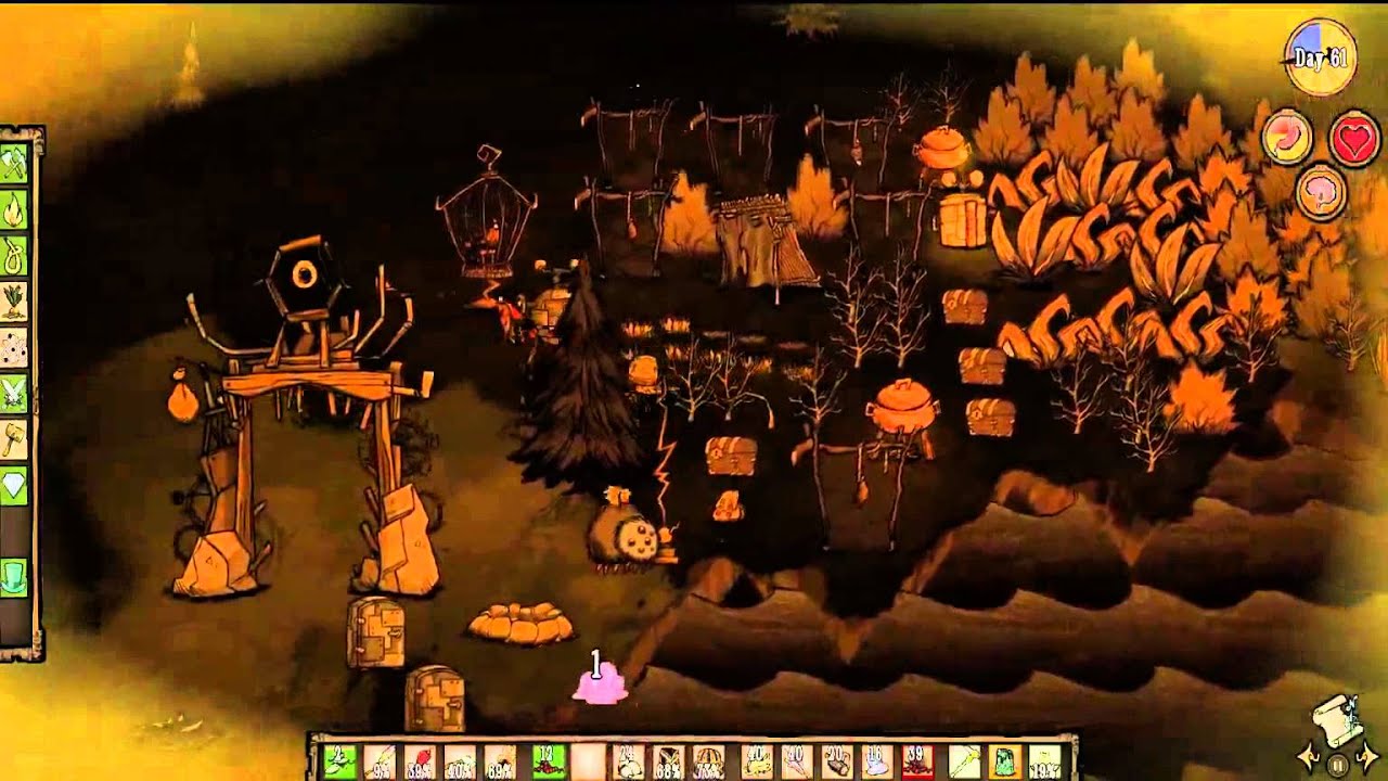 Don't Starve Together in Summer: Several Hounds Attack - YouTube