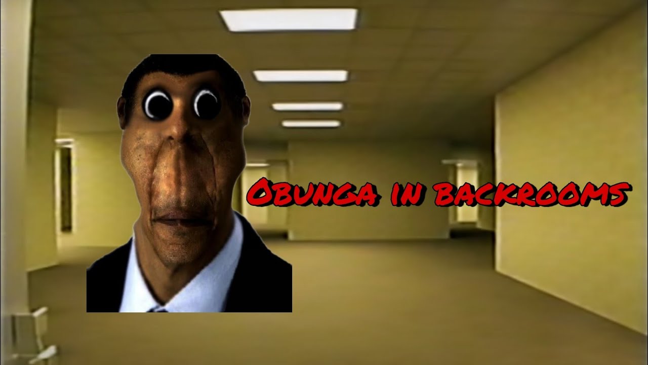 Obunga in backrooms | Roblox funny bug - YouTube