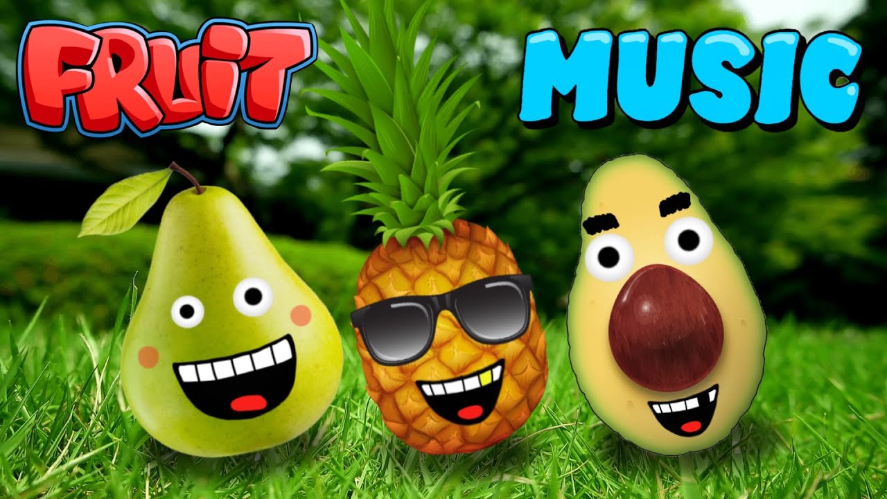 FRUIT SONG 🥑🍊 Children's music 🍒🍉 Learn English 🥑🍊 Sing-Alouds with ...