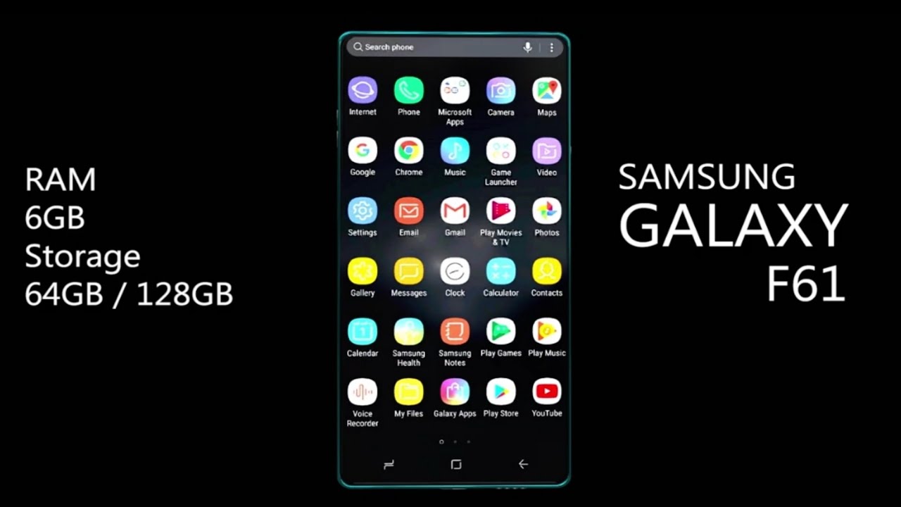 Sumsung Galaxy F61:Trailer:introduction - YouTube