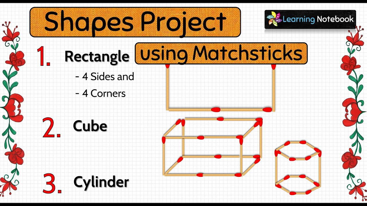 Shapes activity | Basic Shapes project | Easy Maths TLM Shapes - YouTube