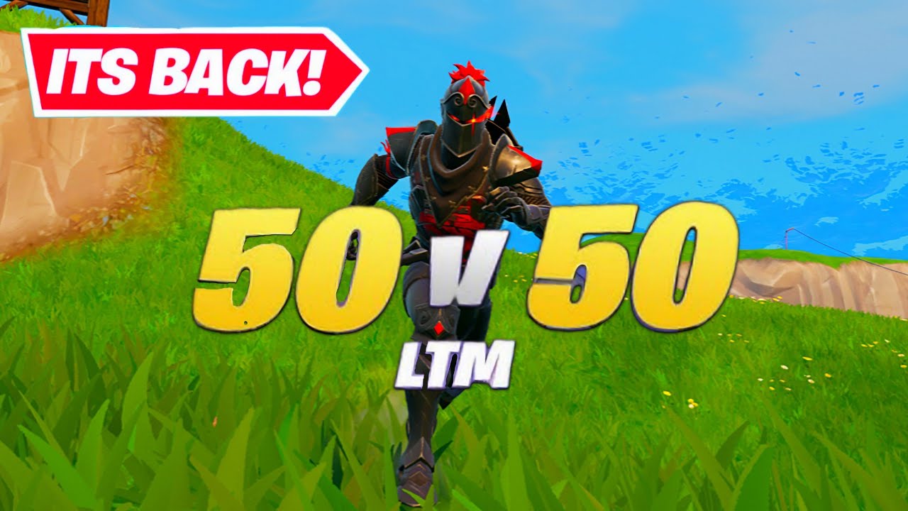 The 50v50 LTM Is BACK In Fortnite! (EPIC!) - YouTube