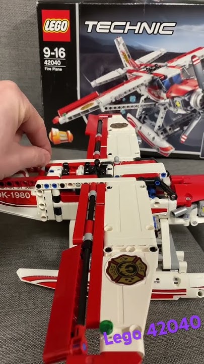 Lego Technic 42040 Fire Plane - YouTube