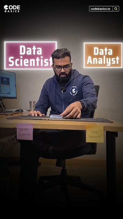 Difference between Data Analyst and Data Scientist #shorts #data #dataanalyst #datascientist #ai ...