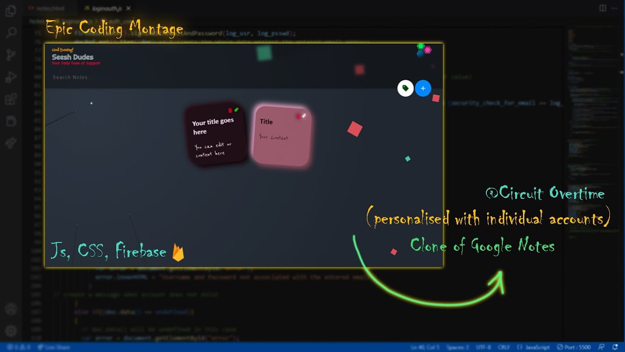 This Is How A Coding Timelapse Looks Like Kevinpowell Youtube
