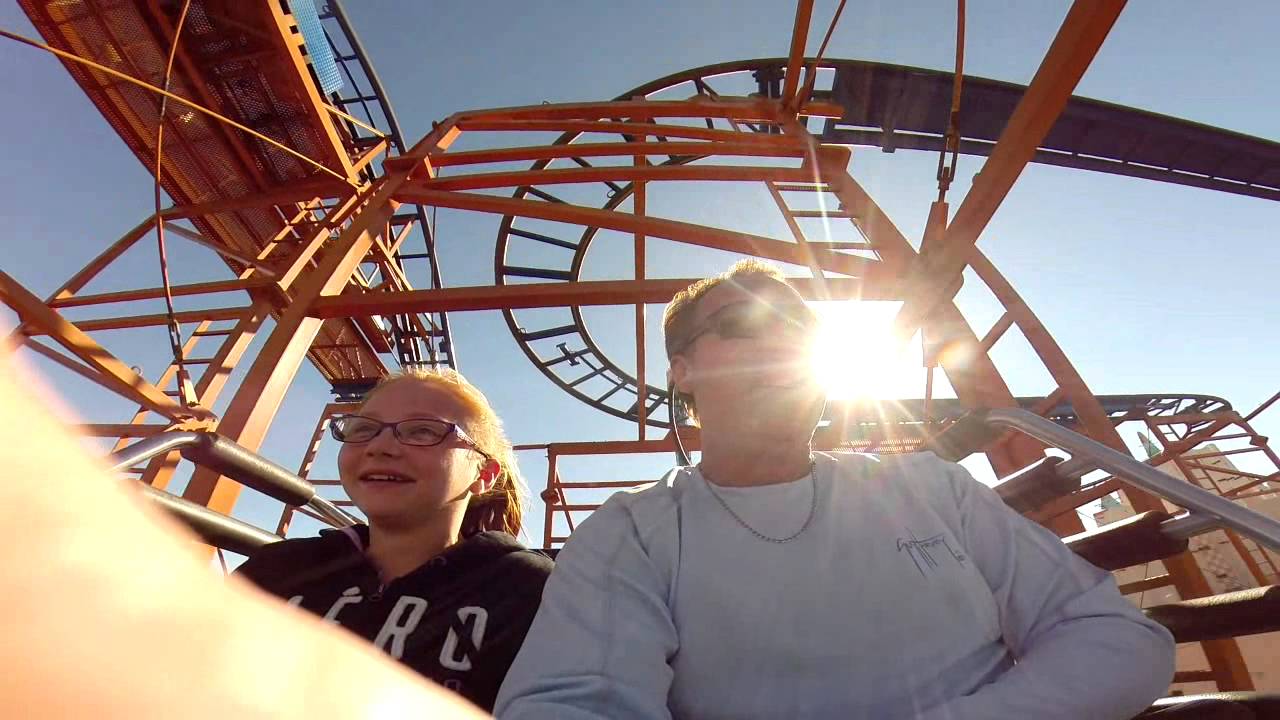 Minions riding a roller coaster in HD 720p - YouTube