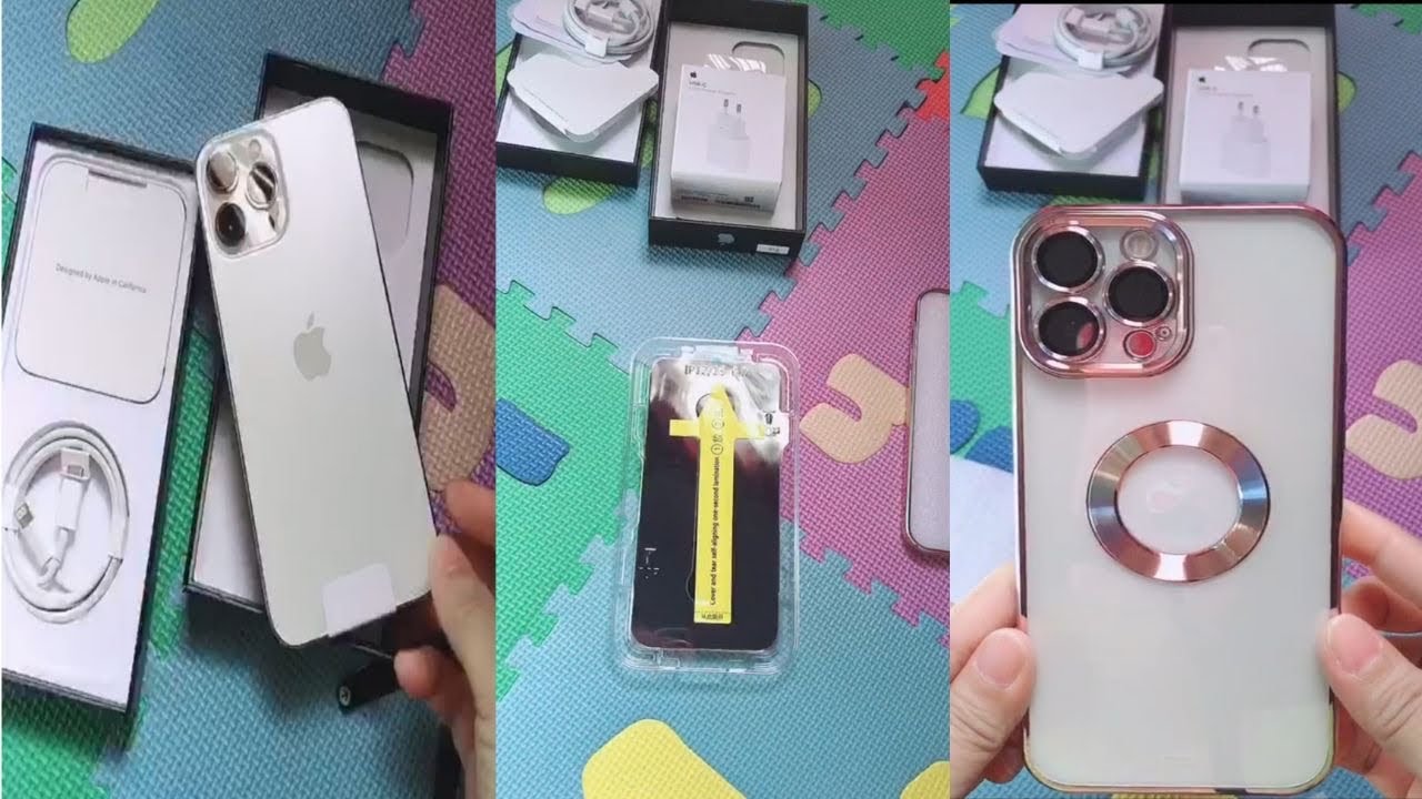 UNBOXING HP IPHONE 13 PRO MAX SILVER - YouTube