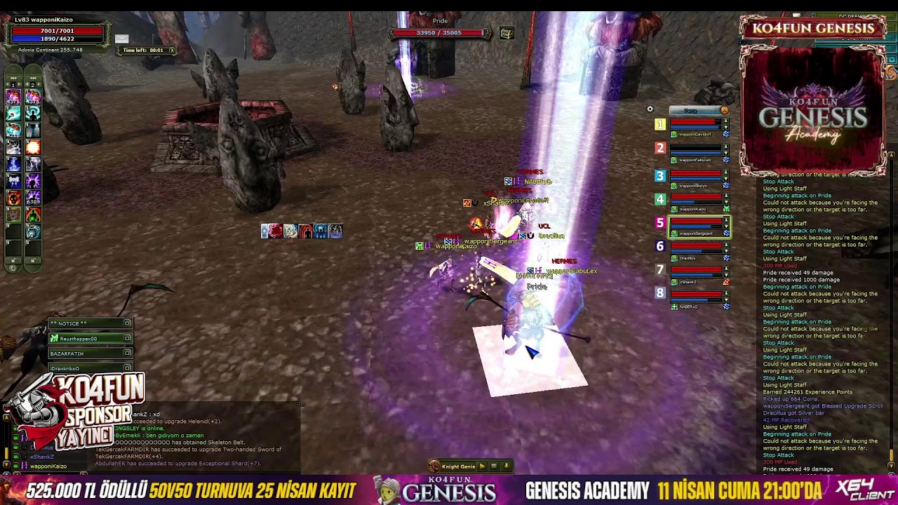 KO4FUN GENESIS MAGE BF PK TAKILMACA - YouTube