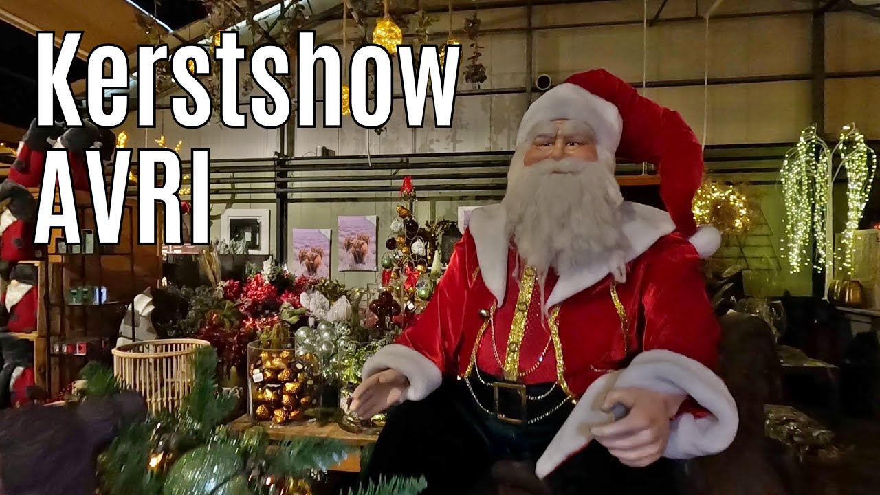 Kerstshow tuincentrum AVRI 2024 ⭐⭐⭐⭐⭐ part 2 - YouTube