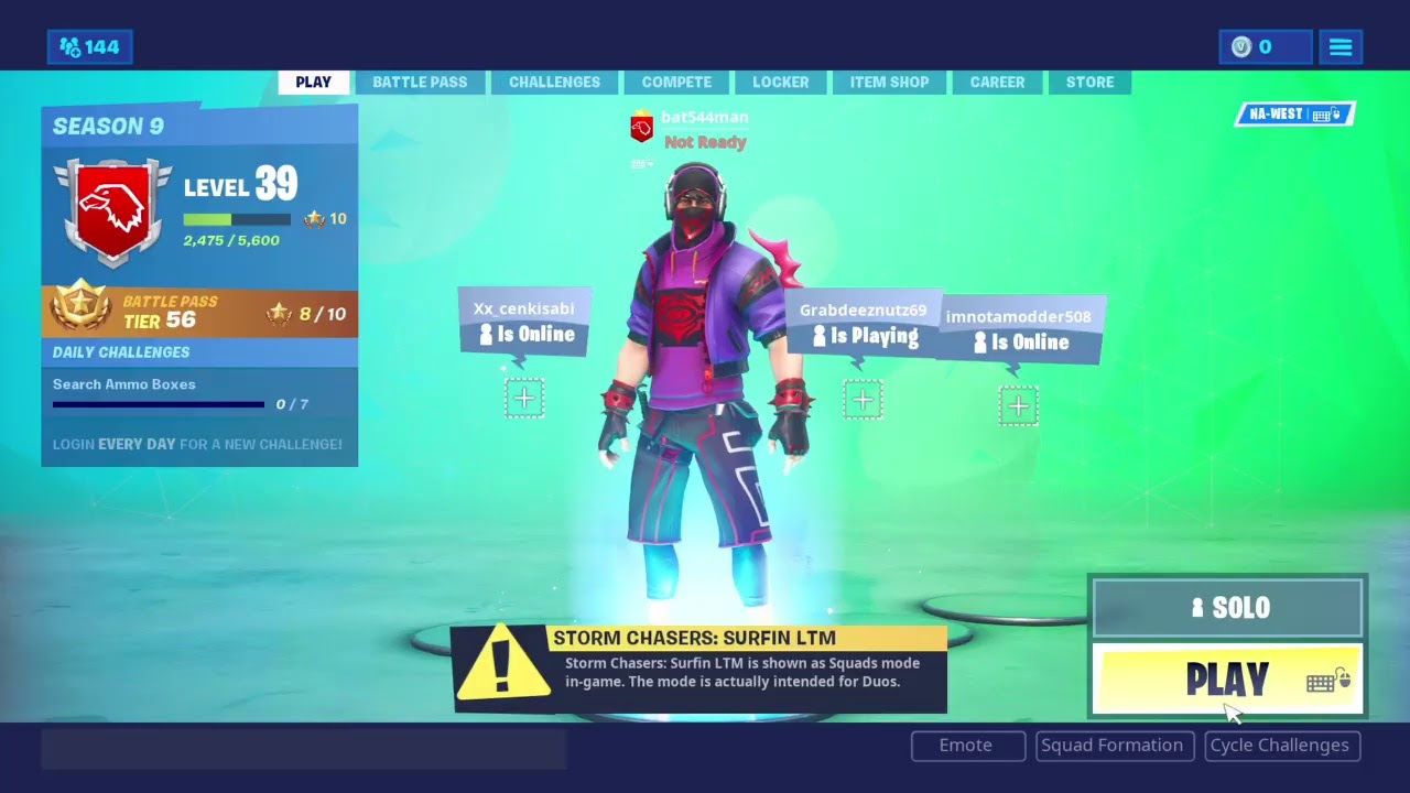 playing fortnite in pc mite be ass - YouTube