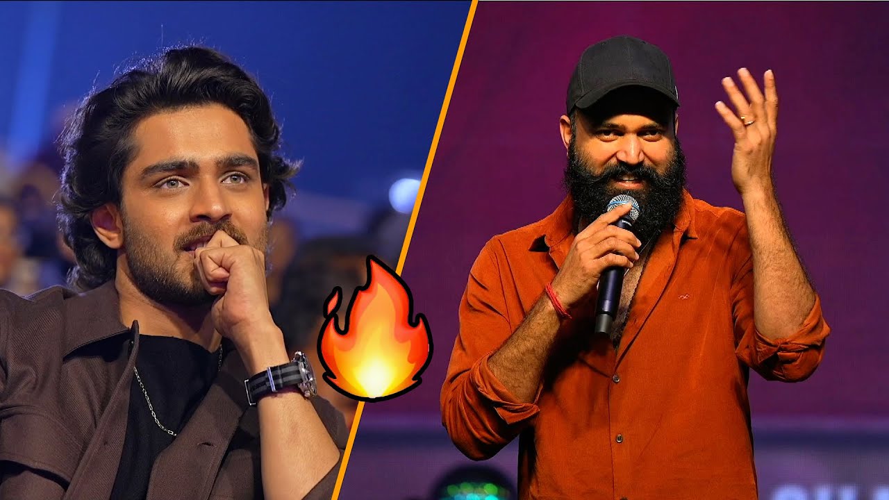Singer Ram Miriyala Speech || Champion Night in Vizag || Roshan ...