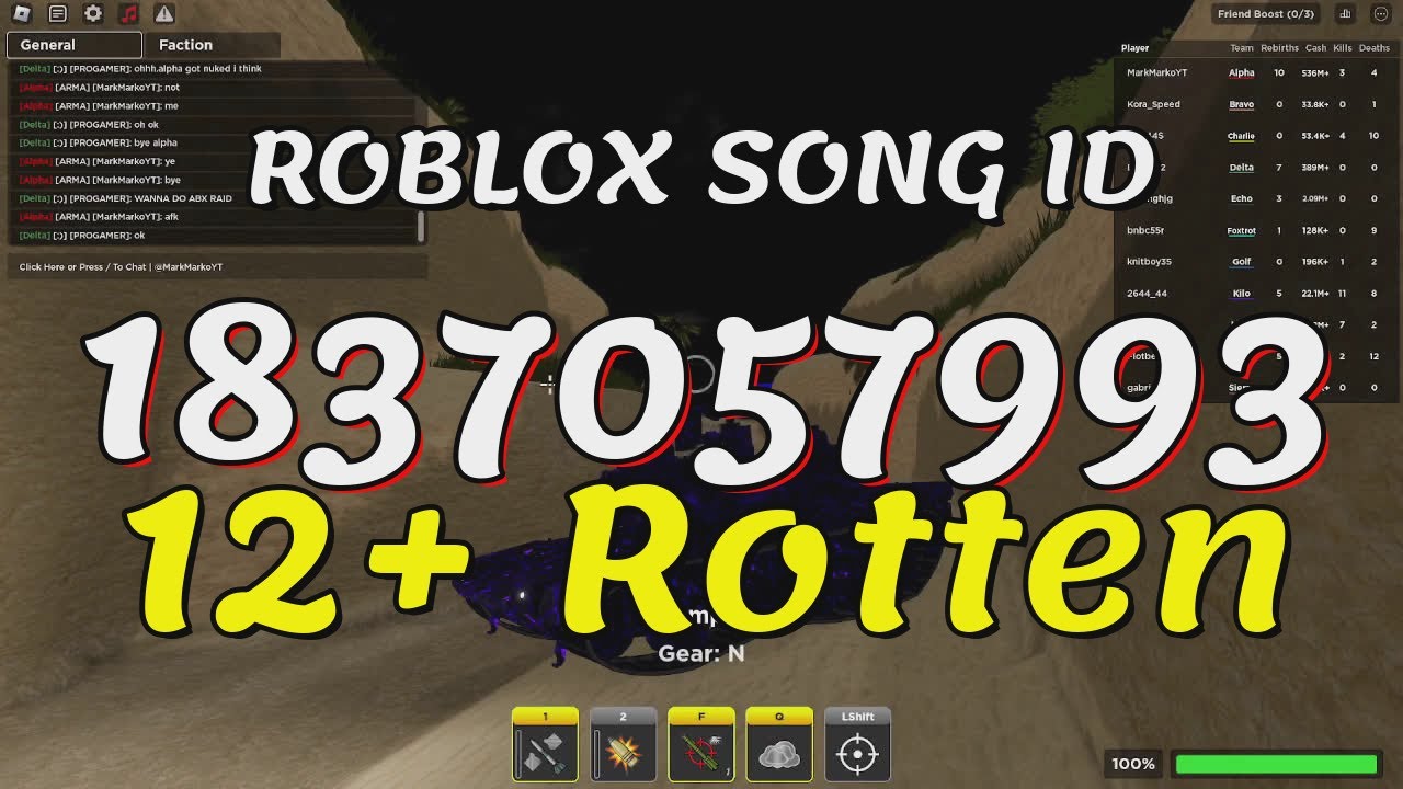 12+ Rotten Roblox Song IDs/Codes - YouTube