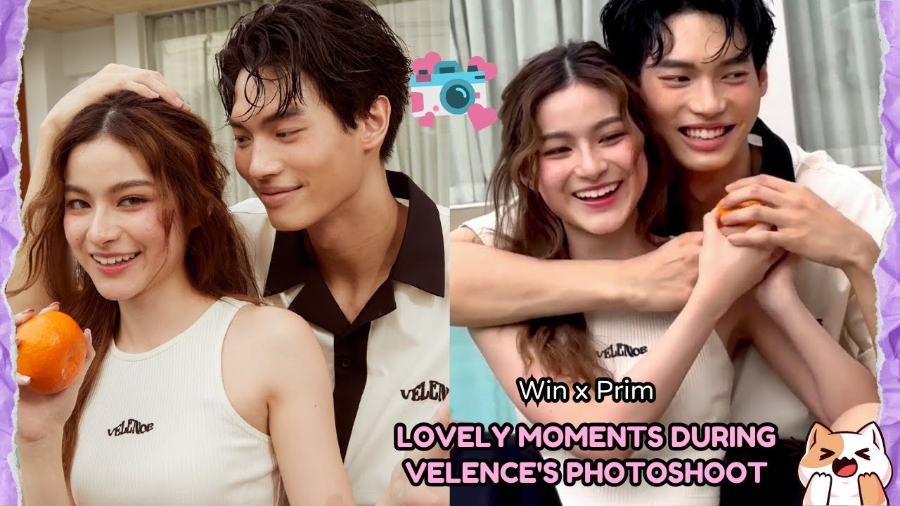 Win x Prim lovely moments ~ During Velence's photoshoot 💖🥰 #winprim # ...