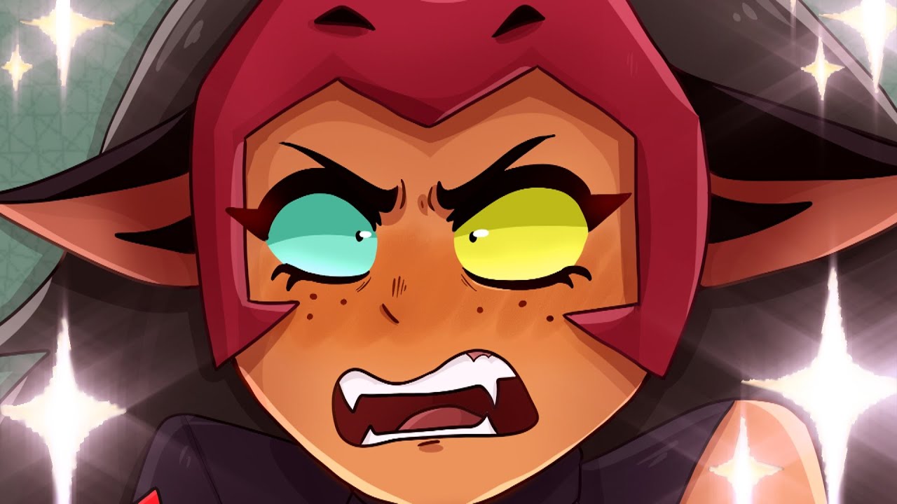 WATCH ME DRAW Fanart Of Catra From She-Ra // Screenshot Redraw # ...