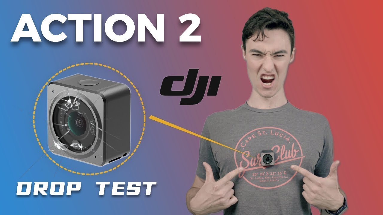 DJI Action 2 Magnetic Camera DROP TEST!!! Full Unbox and Review - YouTube