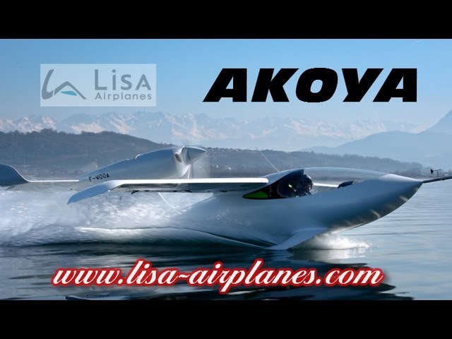 Lisa Akoya Amphibious Aircraft With Folding Wings About Amphibious