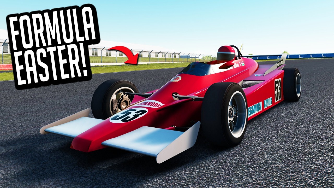 First Time Driving A Formula Easter Car in Assetto Corsa! - YouTube