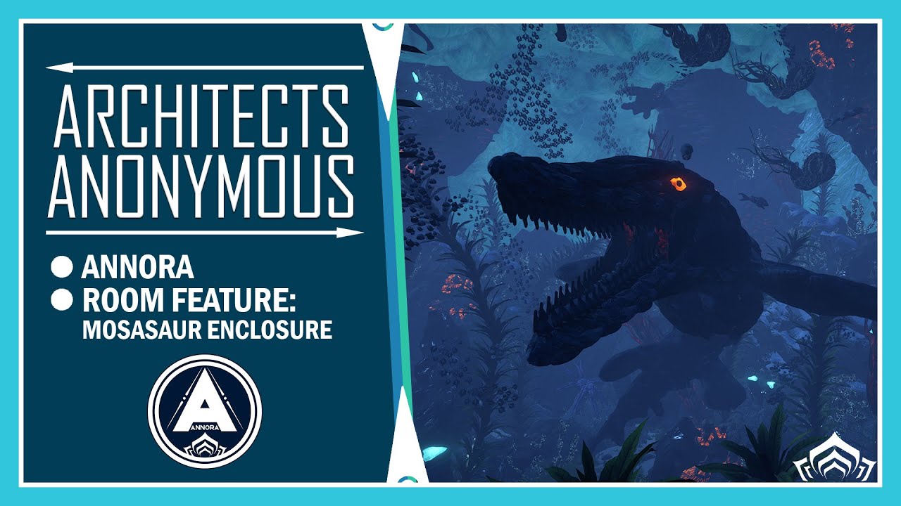 Annora | Dojo Feature: Mosasaurus Enclosure | Warframe - YouTube