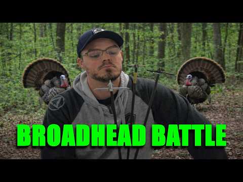 Top 3 Turkey D-CAP Broadheads TESTED!!! Beast, G5 Dirty Bird, Magnus ...