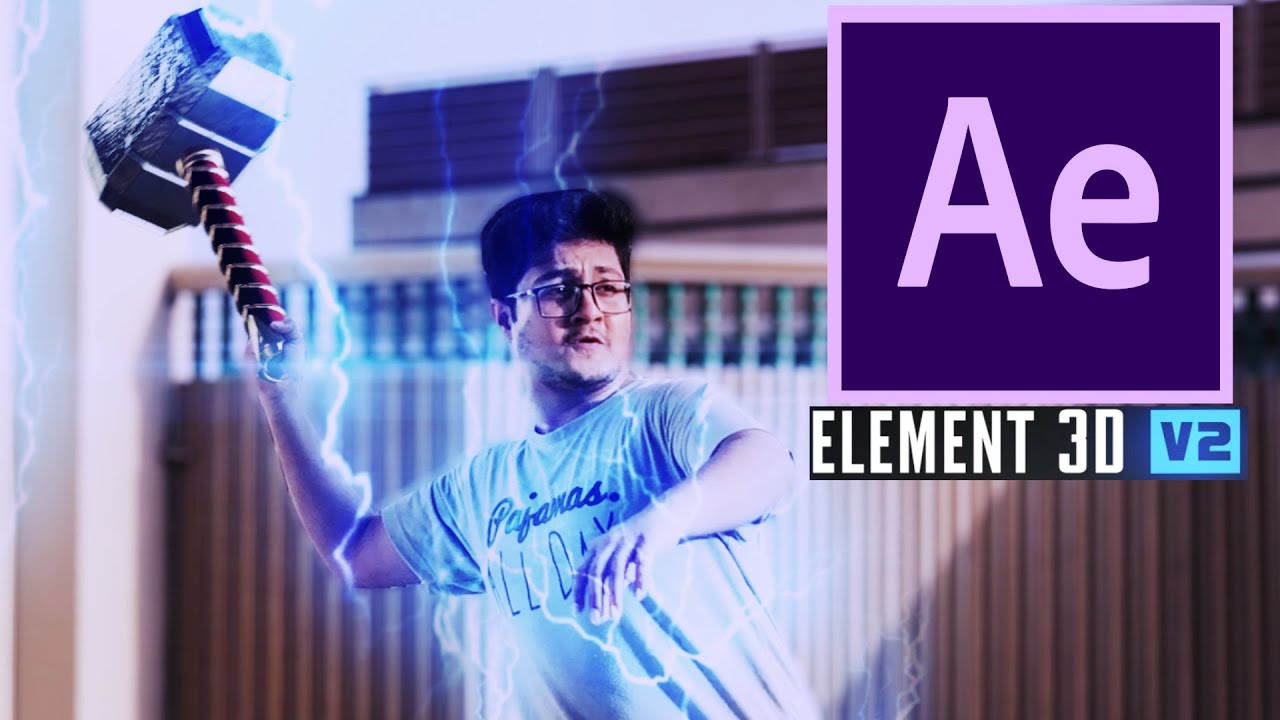 " THOR HAMMER SUMMON " Effect Tutorial !! | After Effects | Element 3D ...
