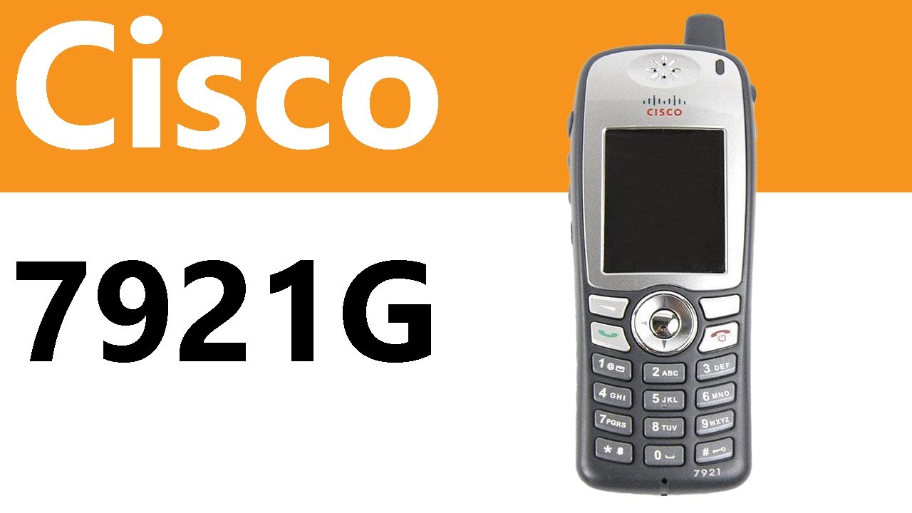 Cisco 7921G Unified Wireless IP Phone - Product Overview - YouTube