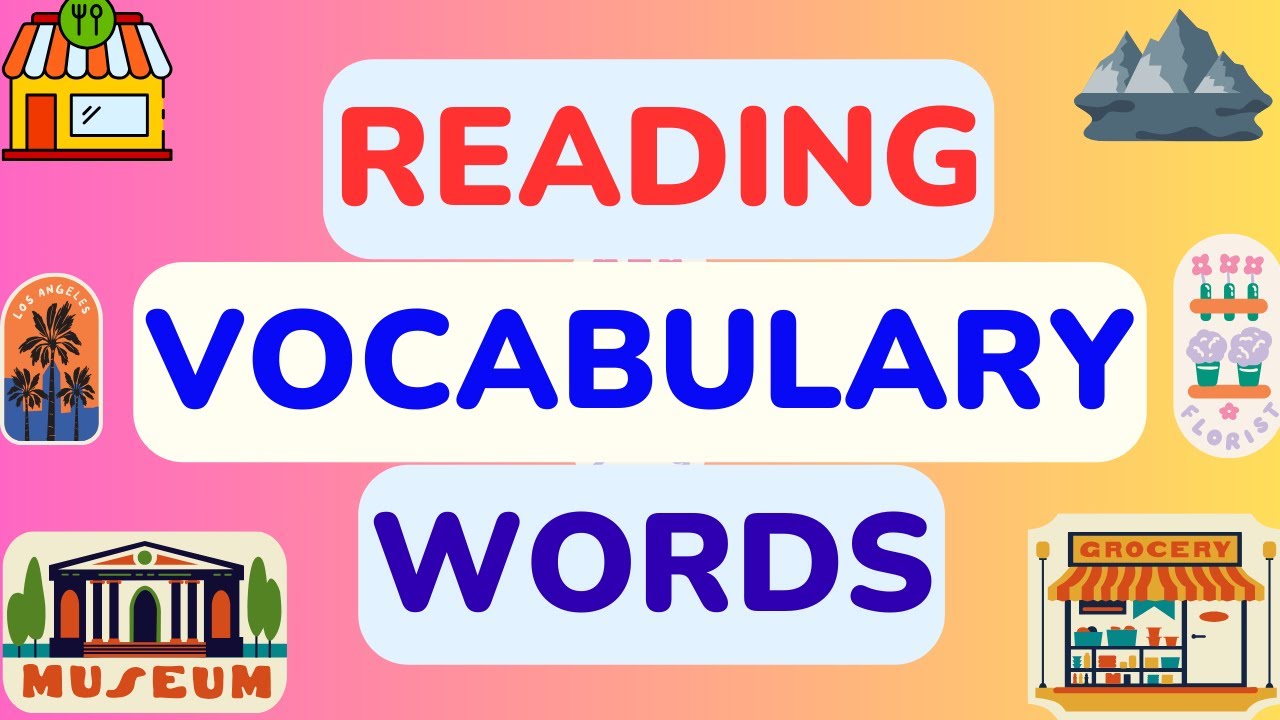 Reading & Vocabulary Words -- Name of Places - YouTube