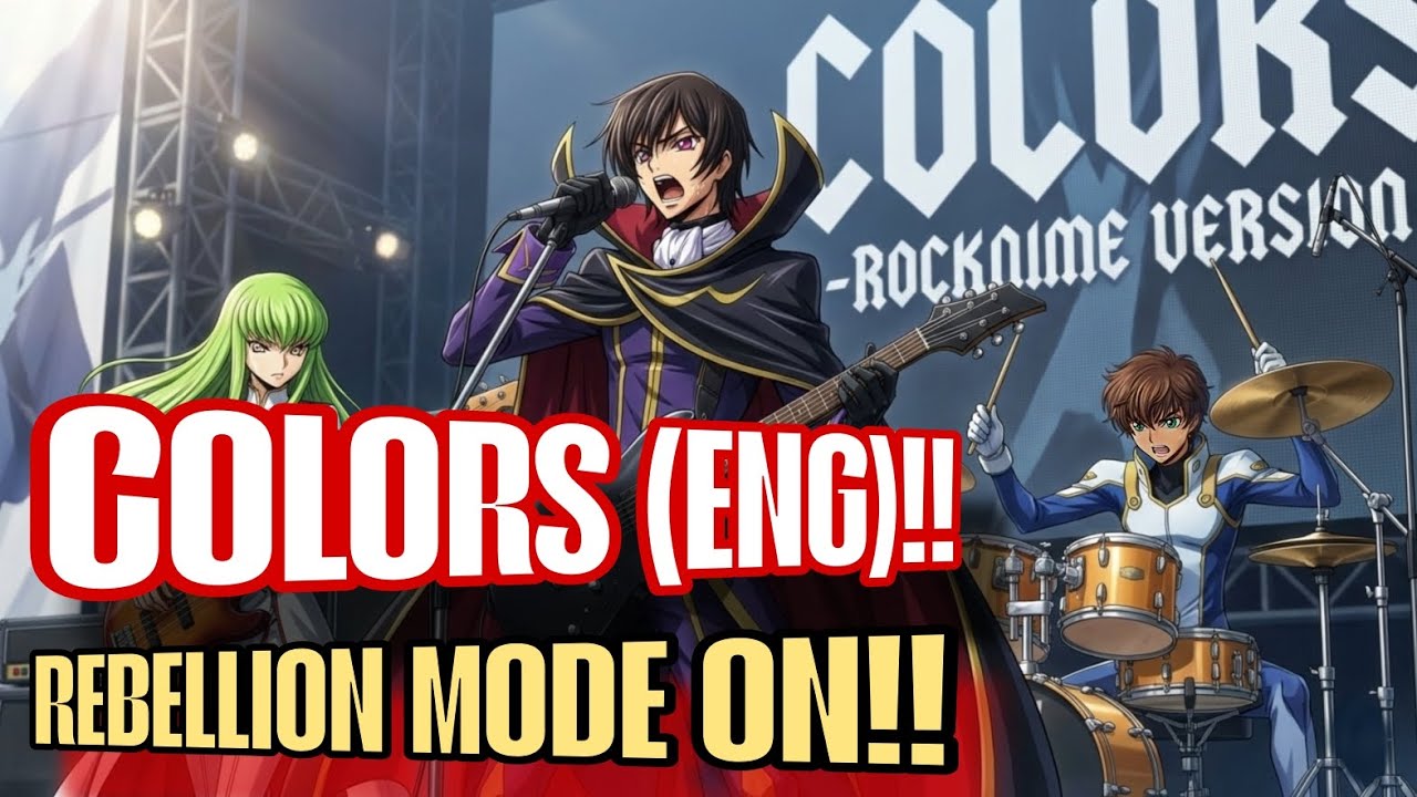 COLORS (English Version) – Code Geass OP | Cover by RockNime - YouTube