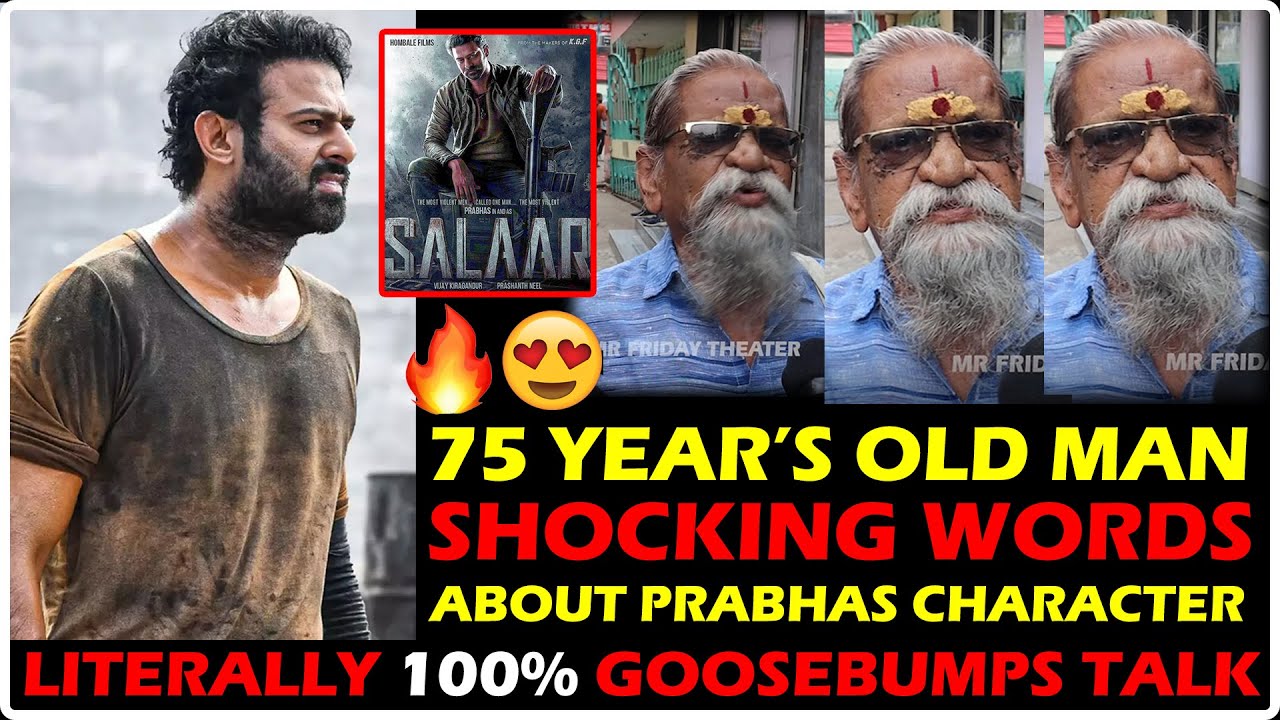 75 Years Old Man Shocking Words To PraBOSS- Don't Miss Prabhas Fan's🔥🔥🦖 ...