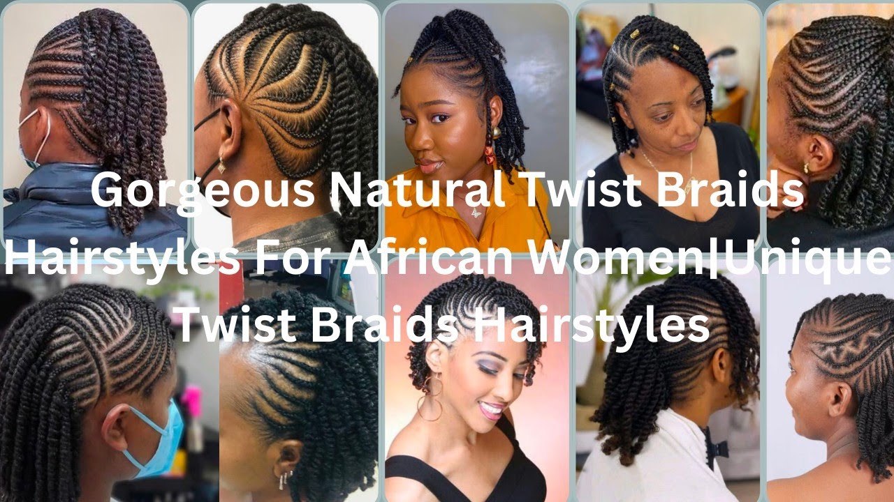 Gorgeous Natural Twist Braids Hairstyles For African Women | Unique ...