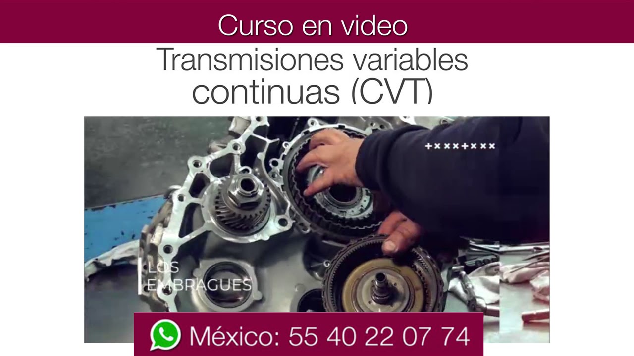 Curso en video de Transmisiones Variables Continuas (CVT) - YouTube