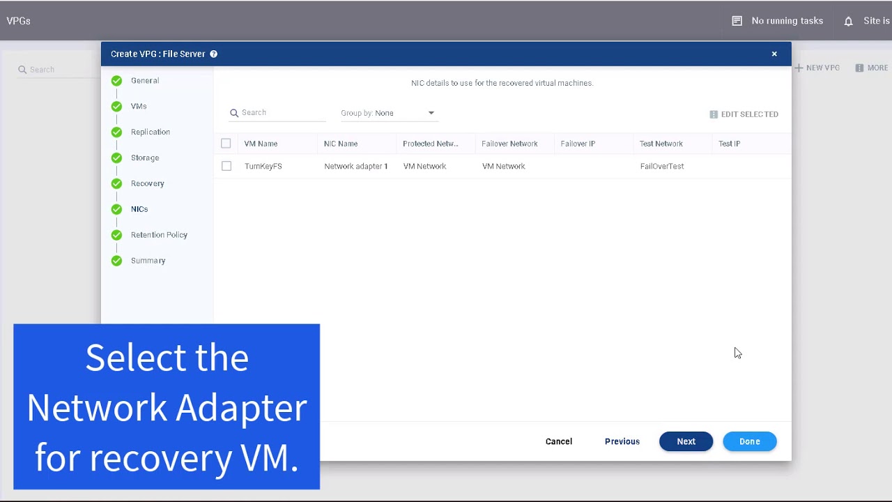 Creating a VPG with Zerto 7.5 - YouTube
