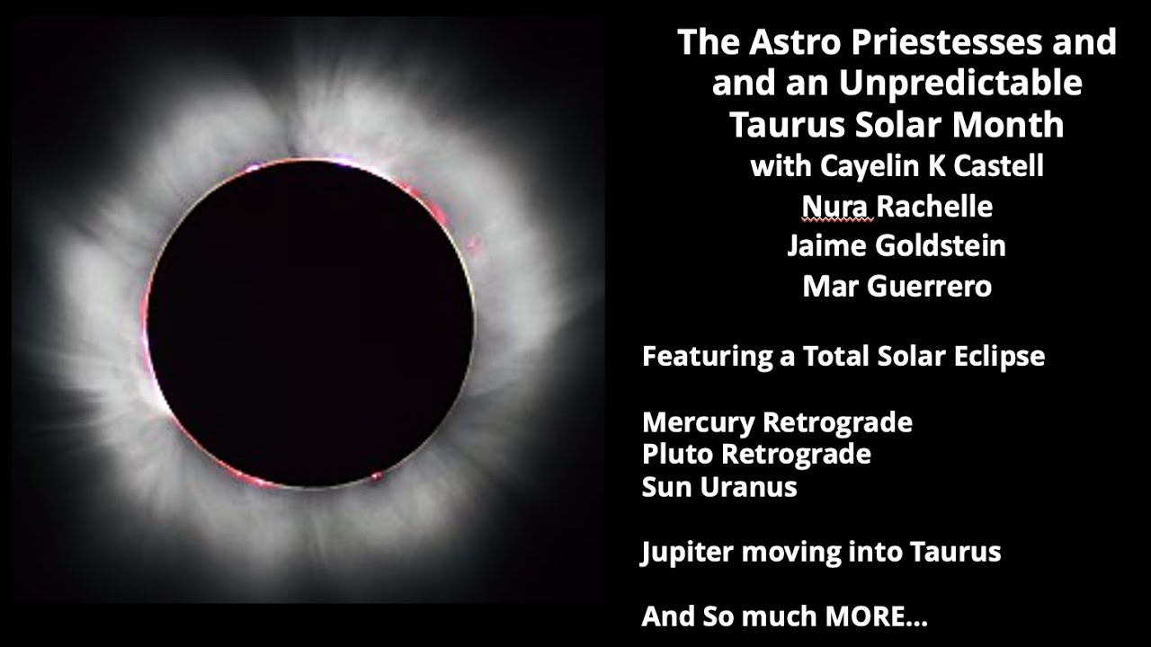 The Surprising Taurus Solar Month with the Astro Priestesses - YouTube