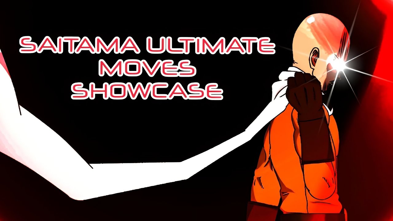 Saitama ultimate moves showcase (edited version) (The strongest ...