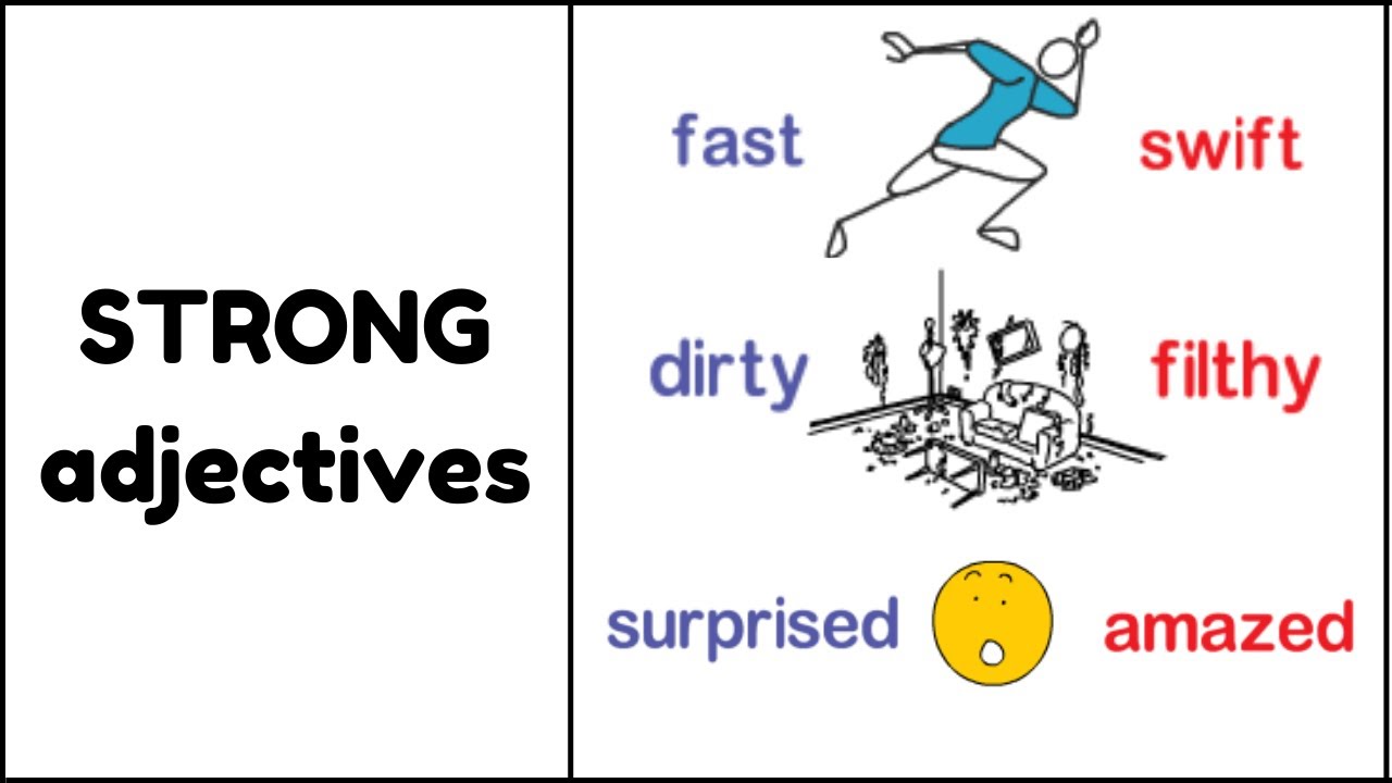 SWIFT = VELOZ ¿Qué son los Strong Adjectives? Si querés ver mas ...