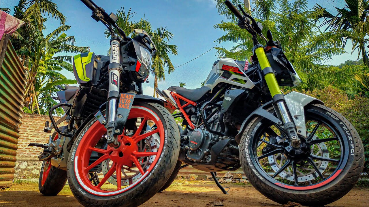 Duke 200 Modified 🔥🤤New neon graphics/Duke 250 simple modified - YouTube