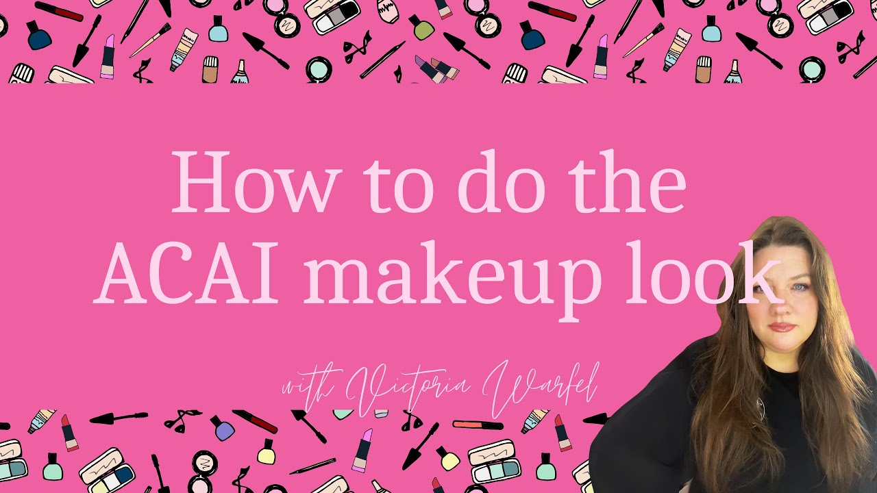 How to do the ACAI makeup look - YouTube